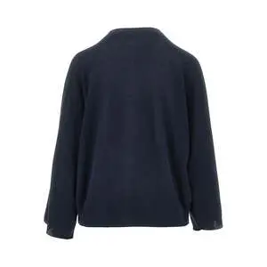 Emporio Armani Knitted Top With Batwing Sleeves