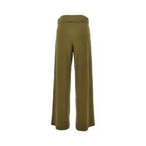 Emporio Armani Stretch Jersey Wide-leg Swimwear Pants