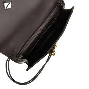Bottega Veneta Intrecciato Nappa Leather Andiamo Pouch - Brown