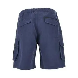 Sease Linen Cargo Shorts With Belt