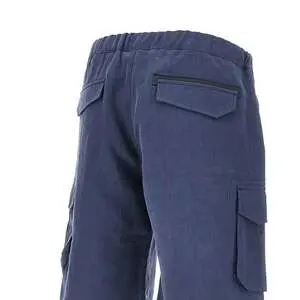 Sease Linen Cargo Shorts With Belt