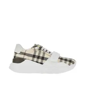 Burberry Velcroed Sneakers For Women