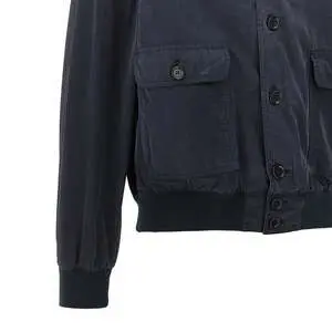 Aspesi Cotton Canvas Bober Jacket - Blue