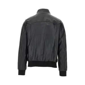 DACUTE Nappa Leather Bomber Jacket