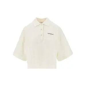 Maison Kitsuné Embroidered Cotton Piquet Polo Shirt