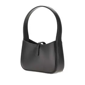 Saint Laurent Le 5 À 7 Leather Mini Bag - Black