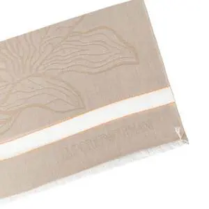 Emporio Armani Jacquard Cotton-blend Scarf
