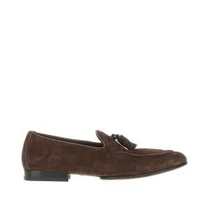 DOUCAL'S Suede Leather Tassel Loafers