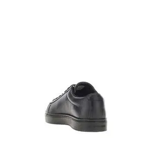 Emporio Armani Leather Lace-up Sneakers