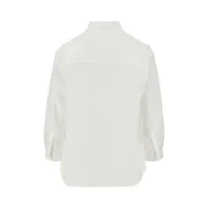 Emporio Armani Linen Mandarin Collar Shirt