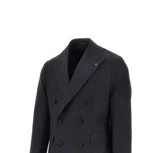 Tagliatore Super 110's Wool Tailored Suit - Blue