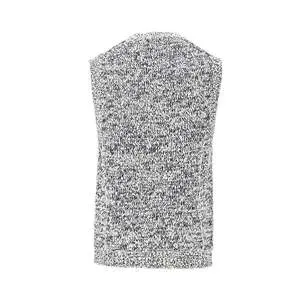 AMARANTO Mouliné Knit Vest