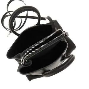 Attico La Passeggiata" Leather Mini Bag - Black