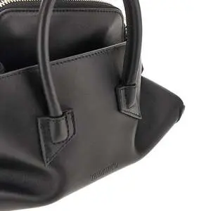 Attico La Passeggiata" Leather Mini Bag - Black