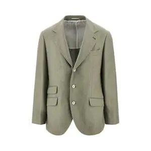 Brunello Cucinelli Hopsack Cavallo Jacket