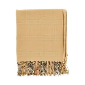 Burberry Check Wool Reversible Cape - Beige