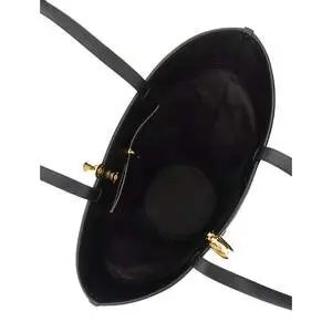 Jacquemus Bambola Asymmetrical Maxi Basket Bag - Black