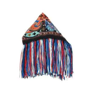 Etro Fringed Silk Scarf - Multicolor