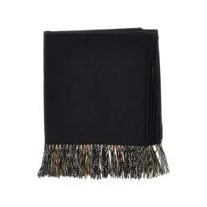 Burberry Check Wool Reversible Cape - Black