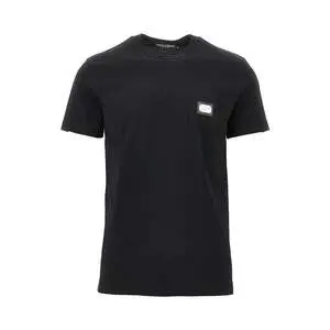 Dolce & Gabbana Logo Plate T-shirt - Black