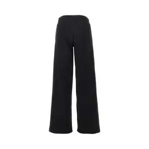 Burberry Cotton French Terry Sweatpants With Check Trimmings