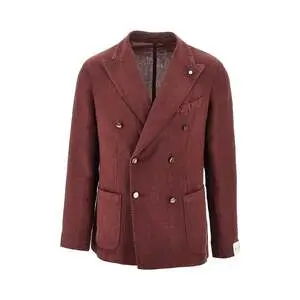 L.B.M. 1911 Double-breasted Linen Jacket