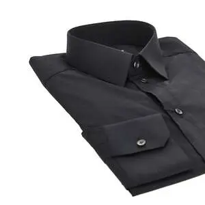 Dolce & Gabbana Stretch Poplin Gold Fit Shirt - Black