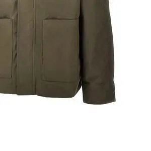 FORET Waxed Cotton Jacket With Corduroy Collar