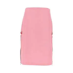 Fendi Technical Viscose Midi Skirt