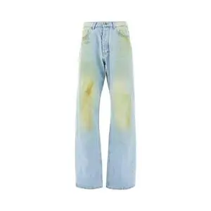 C.9.3 Relaxed Fit Stained Effect Jeans