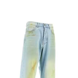 C.9.3 Relaxed Fit Stained Effect Jeans
