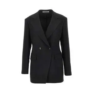 Tagliatore Astra Double-breasted Canvas Jacket