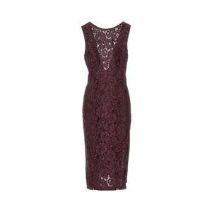 Pinko Floral Lace Midi Dress