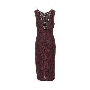 Pinko Floral Lace Midi Dress