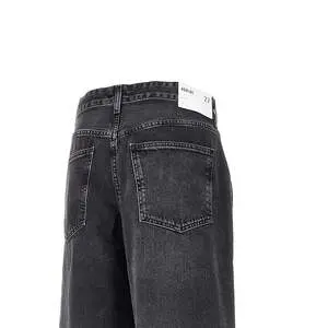 AGOLDE Vana Fold Jeans - Black