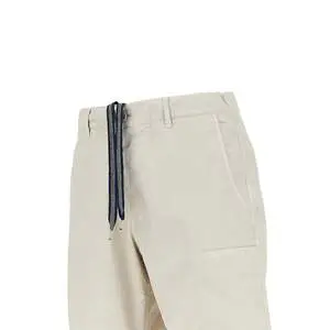 Aspesi Cotton Micro Twill Shorts - Beige