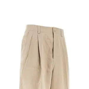 Jacquemus Pastro Textured Linen-blend Shorts - Beige