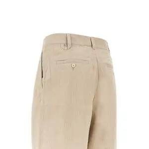 Jacquemus Pastro Textured Linen-blend Shorts - Beige