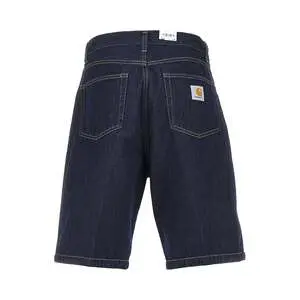 Carhartt Work In Progress Landon Denim Shorts - Blue