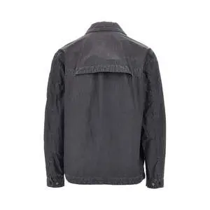 C.P. COMPANY 50 Fili Wax Fabric Overhirt