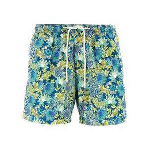 PENINSULA SWIMWEAR Botanica Printed Swim Shorts - Green