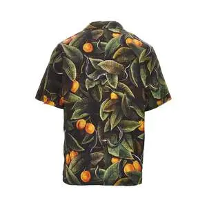ENDLESS JOY Snaker' Silk Shirt An - Black