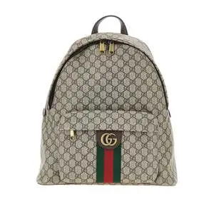 Gucci Ophidia Gg Medium Backpack - Beige