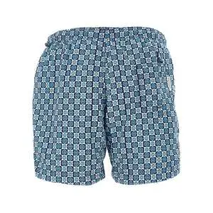 PENINSULA SWIMWEAR Iola Di Gaiola Printed Swim Shorts - Blue