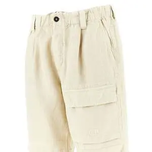 C.P. COMPANY Linen Cargo Shorts