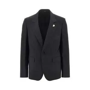 Gucci Gg Wool-blend Single-breasted Jacket - Black