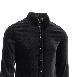 Gucci Gg Dévoré Velvet Shirt