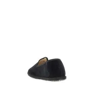 VIBI VENEZIA Velvet Slippers With Grosgrain Piping