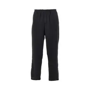 MARSEM Linen-effect Canvas Pants With Elasticated Waist