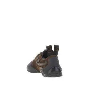 Loewe Suede Leather "l" Monogram Sneakers